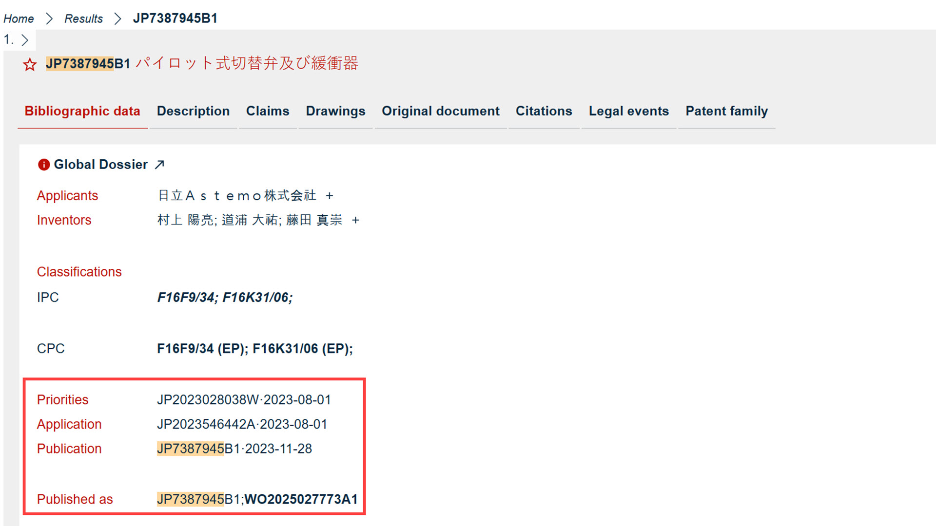 Legal information – legal event – legal status: What is the difference ...